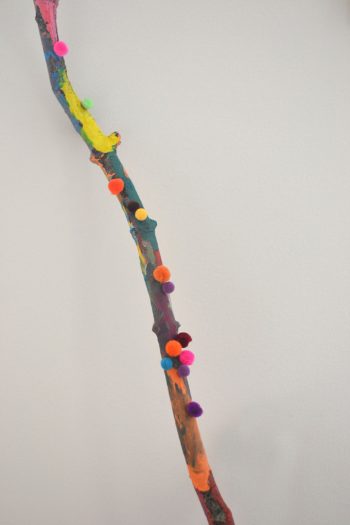 A Painted Branch // Collaborative Art with Kids - ARTBAR