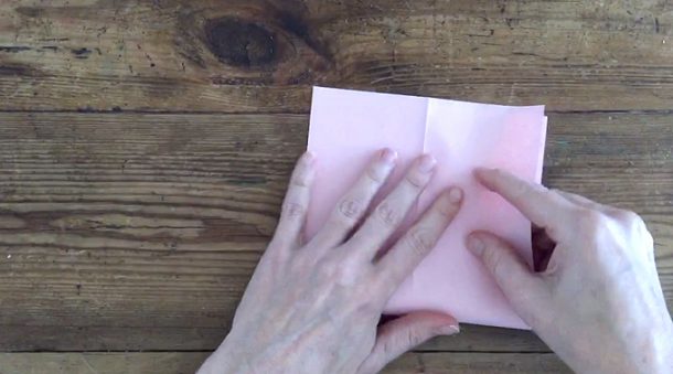 Folded Paper Hearts - ARTBAR