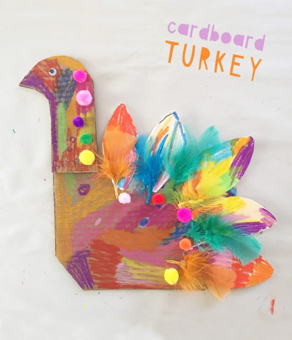 Turkey Craft from Cardboard - ARTBAR