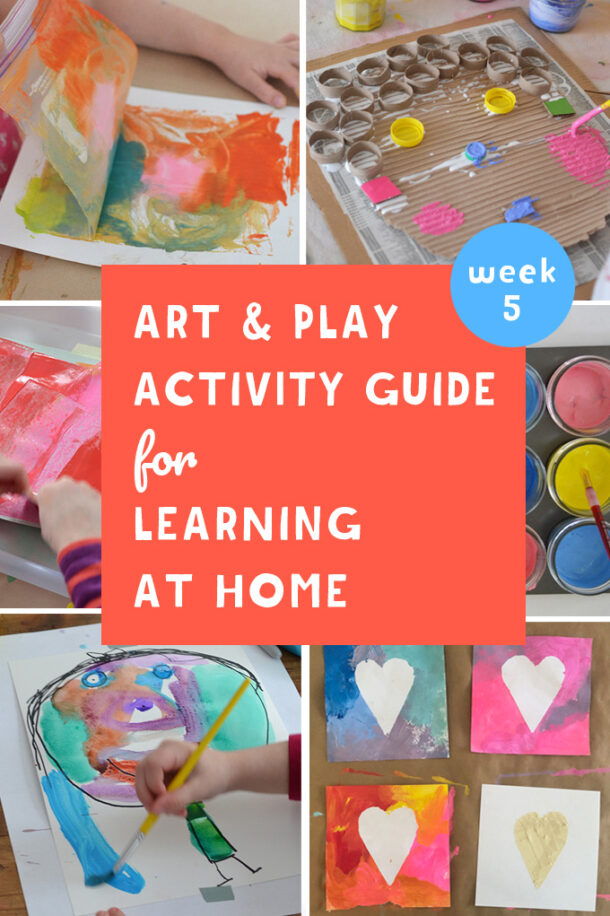 Art and Play Activity Guide for Learning at Home / Week 5 - ARTBAR