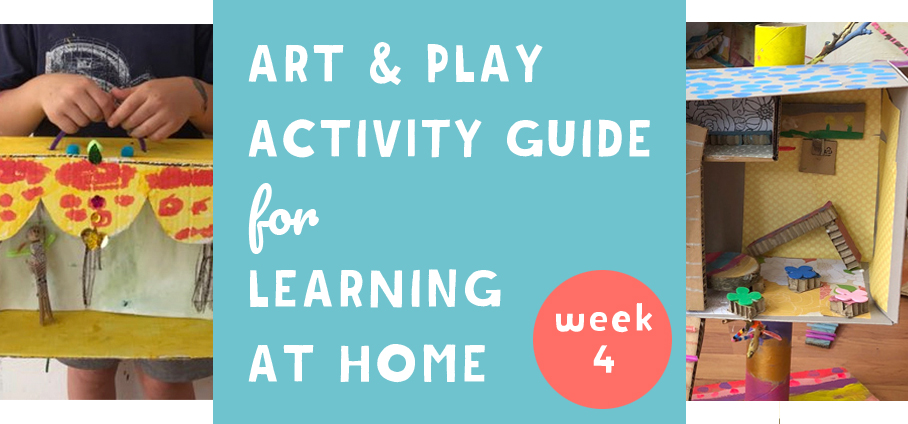 Weekly Art & Play Activity Guide for Learning at Home: Construction ...