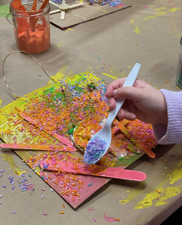 Recycled Collage Making with Preschoolers - ARTBAR