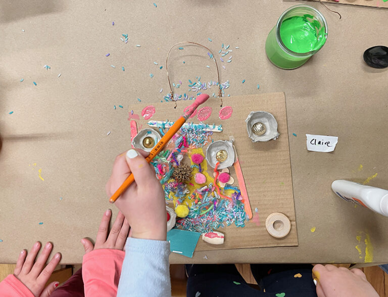 Recycled Collage Making with Preschoolers - ARTBAR