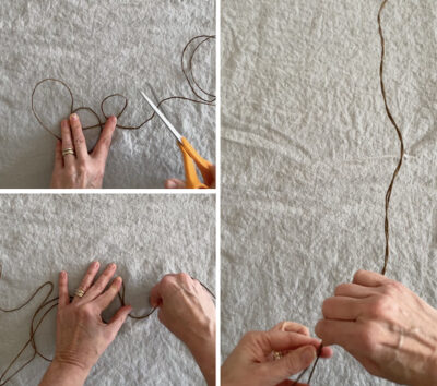 Yarn Wrapped Wire Words - ARTBAR