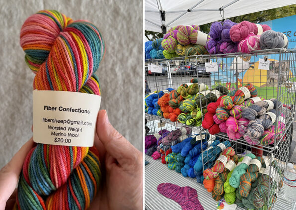 Rainbow Tube Knitting with TP Roll Looms - ARTBAR