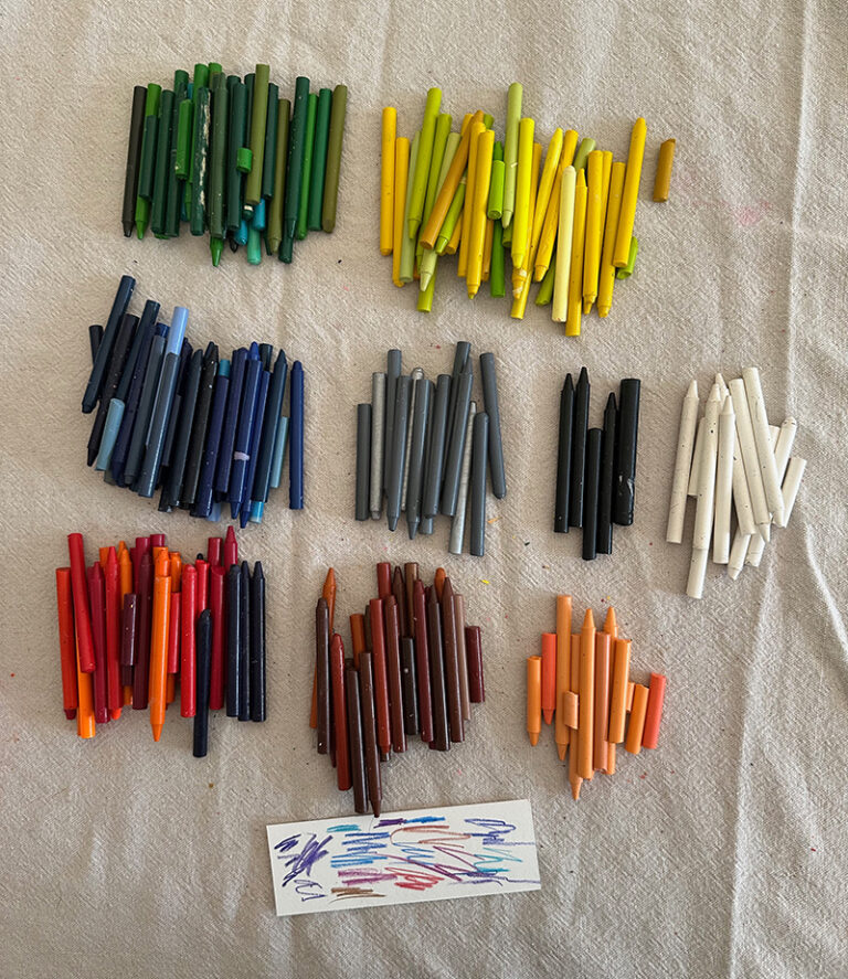 Homemade Upcycled Crayons - ARTBAR
