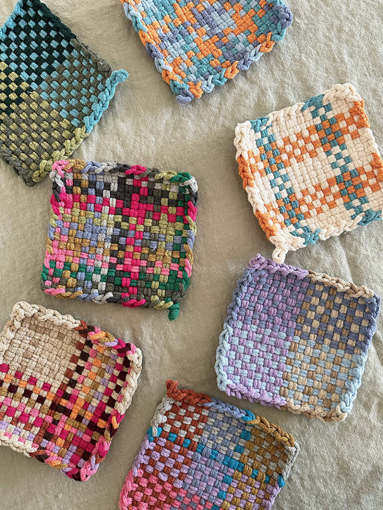 Potholder Weaving with Cotton Loops - ARTBAR