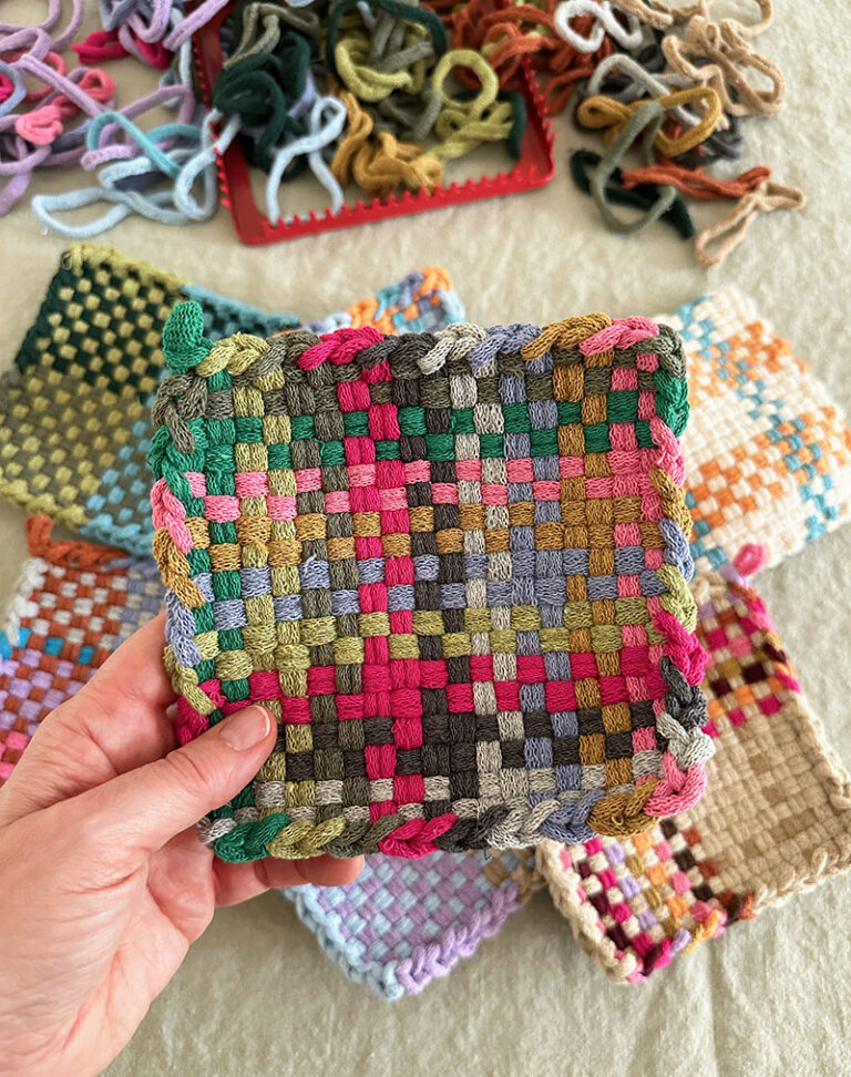 Potholder Weaving with Cotton Loops - ARTBAR