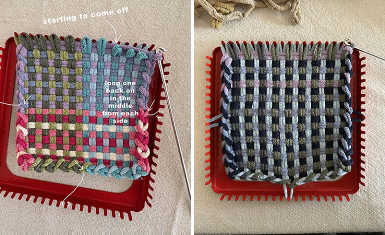 Potholder Weaving with Cotton Loops - ARTBAR