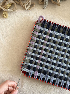Potholder Weaving with Cotton Loops - ARTBAR