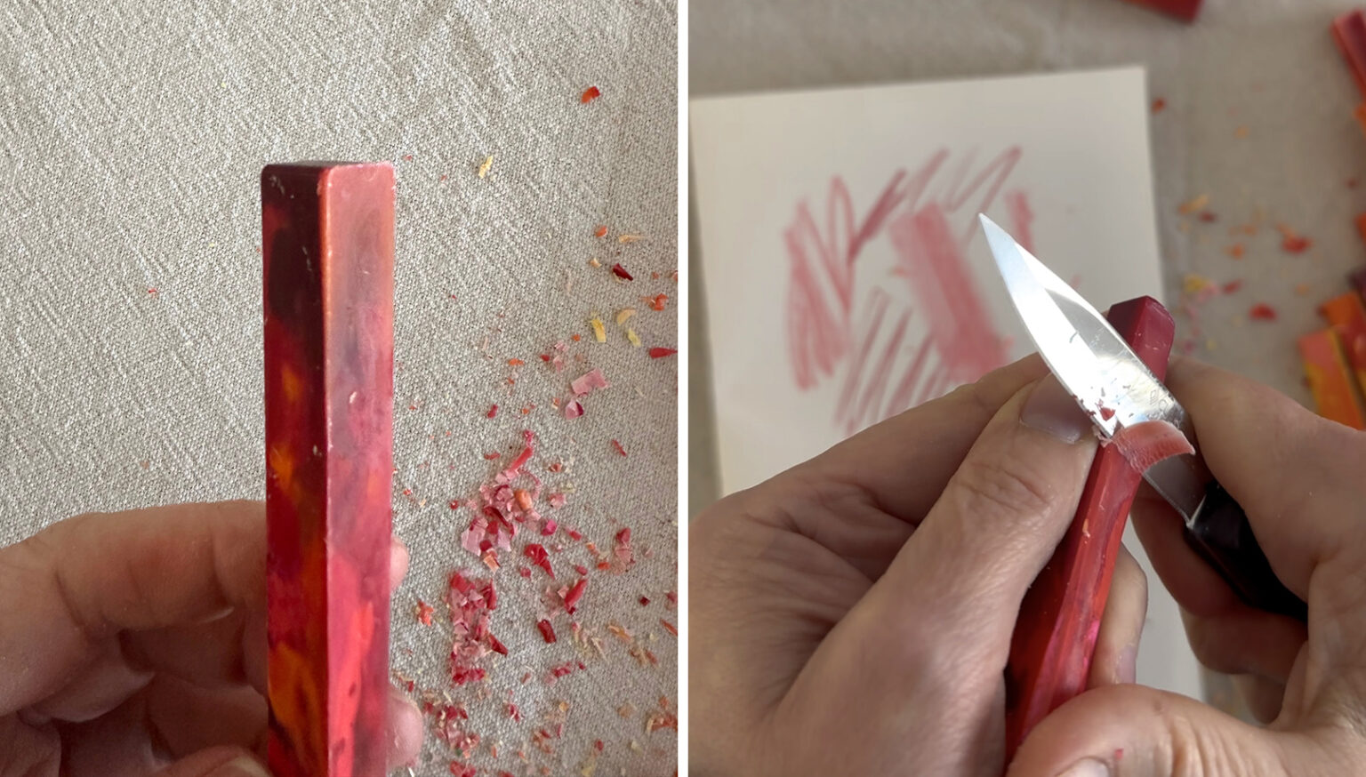 Homemade Upcycled Crayons - ARTBAR