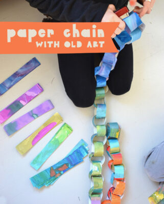 Star Punched Paper Chain + More Paper Chain Favorites - ARTBAR